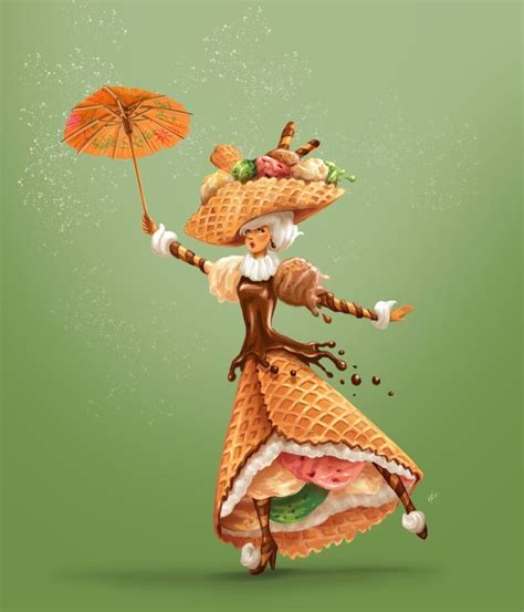 Candy People Character Illustration Nadia Luongo In 2023 Character