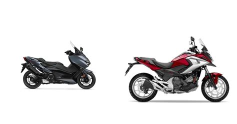 Motorrad Vergleich Yamaha Tmax 560 Tech Max 2021 Vs Honda Nc750x Dct 2018