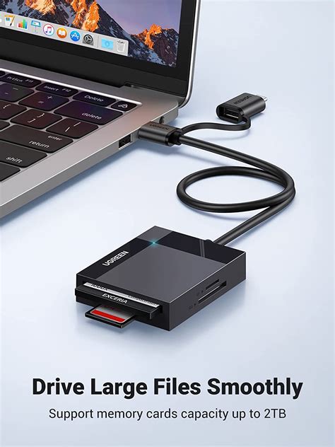 Ugreen Sd Card Reader Multi Memory Card Adapter Usb C