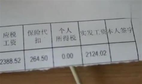 她把男友工资条上传到网上并附言：就这点钱还想养我？男友工资条附言新浪新闻