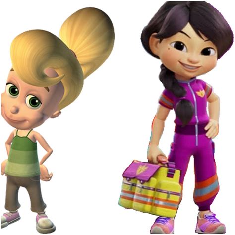 Cindy And Violet Jimmy Neutronfirebuds By Ebotizer On Deviantart