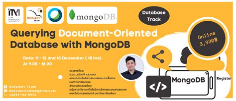 Querying Document Oriented Database With Mongodb รุ่นที่ 4 Eventpop Eventpop