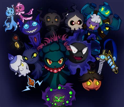 Spooky Pokemon By Suzumisakuma On Deviantart