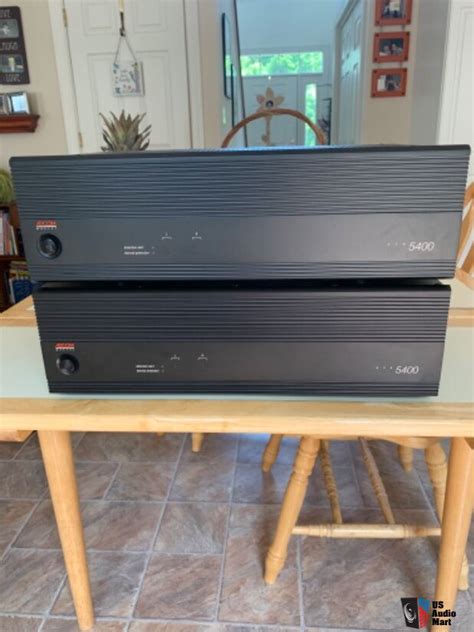 2 Adcom Gfa 5400 Amps For Sale Us Audio Mart