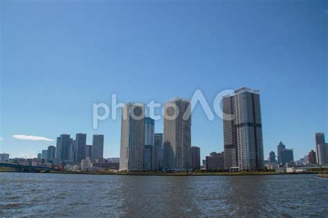 東京ベイエリア タワーマンション 東京湾 高層ビル群 No 3809641｜写真素材なら「写真ac」無料（フリー）ダウンロードok