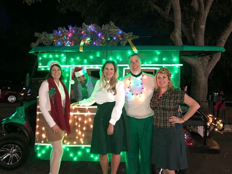 Griswold Golf Cart Christmas Golf Cart Decorations Christmas Parade