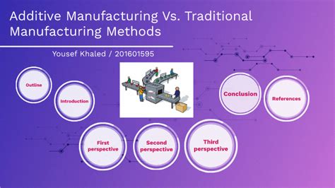 Additive Manufacturing Vs Traditional Manufacturing Methods By Yousef Khaled On Prezi