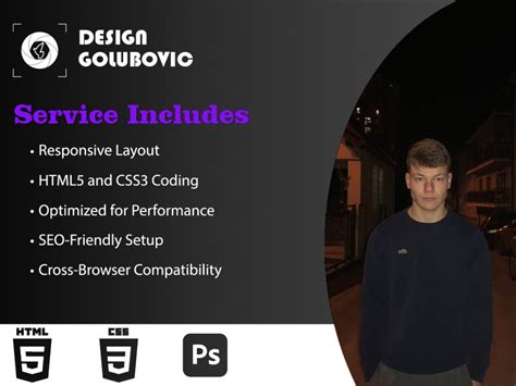 Psd Converted Into Html And Css Upwork