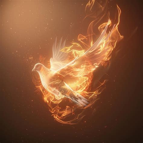 Fuego De Fondo Del Espíritu Santo Beleco Telón De Fondo