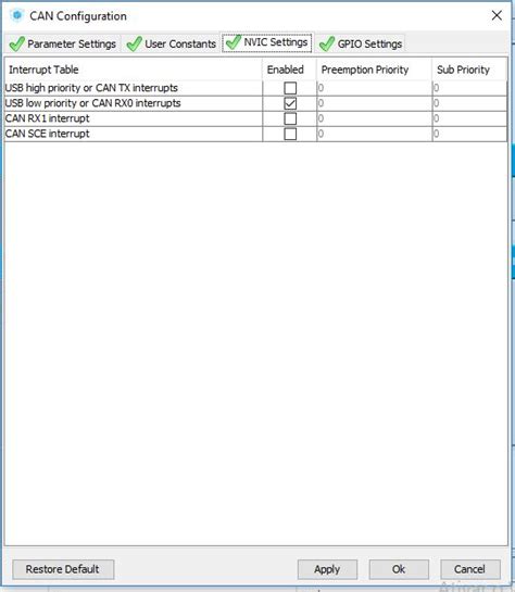 Hal Library Does Not Send Can Messages To Stm32f10 Stmicroelectronics Community