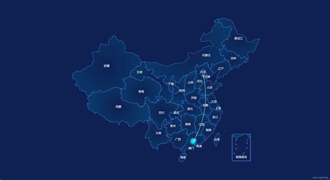 Vue项目中使用ECharts构建交互式中国地图的详细指南 vue js 爪爪蛙 GitCode 开源社区