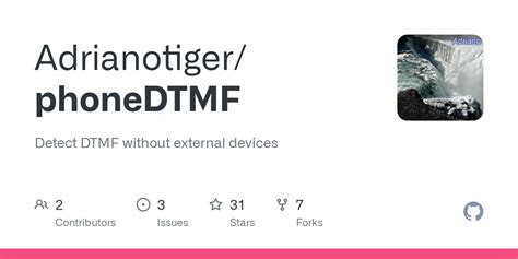 GitHub Adrianotiger PhoneDTMF Detect DTMF Without External Devices