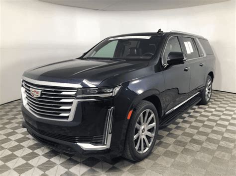 Certified Pre Owned 2021 Cadillac Escalade Esv Premium Luxury Platinum