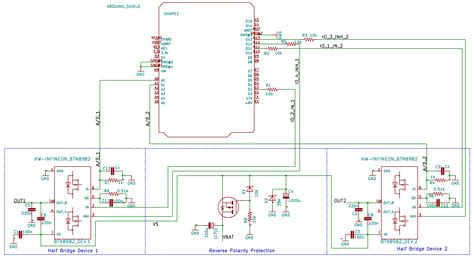 Dcmotorcontrbtn8982tobo1 30a 8 ~ 18v Dc Brush Motor Shield
