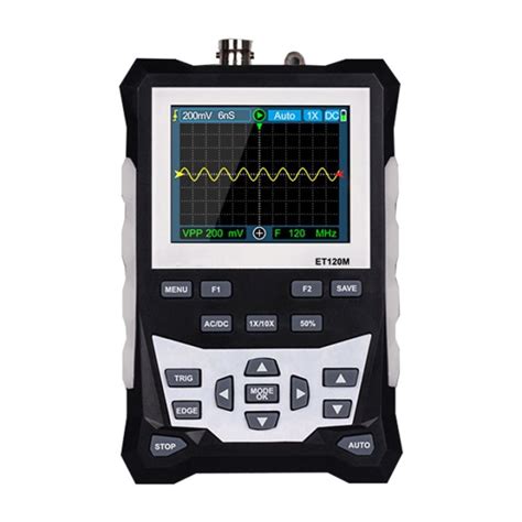 Et120m Handheld Oscilloscope Color Analog Oscilloscope Professional