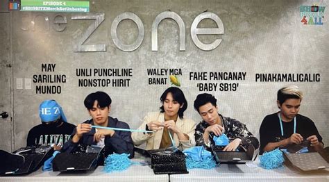 Mga Ganap Nung Nagbubukas Ng BITZ Merch Stell Sb19 Cute Pop Group Memes