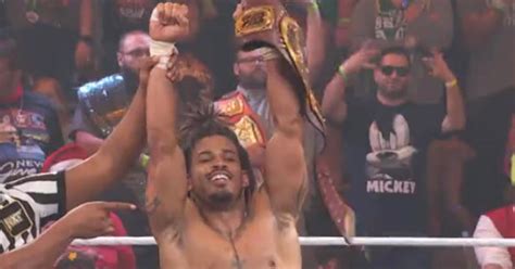 Wwes Wes Lee Defeats Tony Dangelo To Retain Nxt North American Title