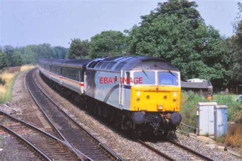 Photo Class 47 Porterbrook Livery At Appleford From Sb 1997 £175