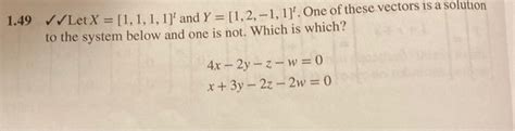 Solved EXERCISES 39 Let X And Y Be As In Exercise 1 49 Chegg Com