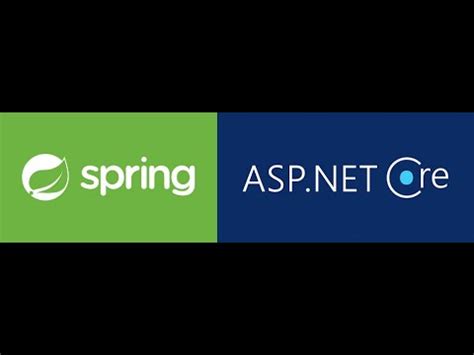Asp Net Core Vs Spring Boot YouTube