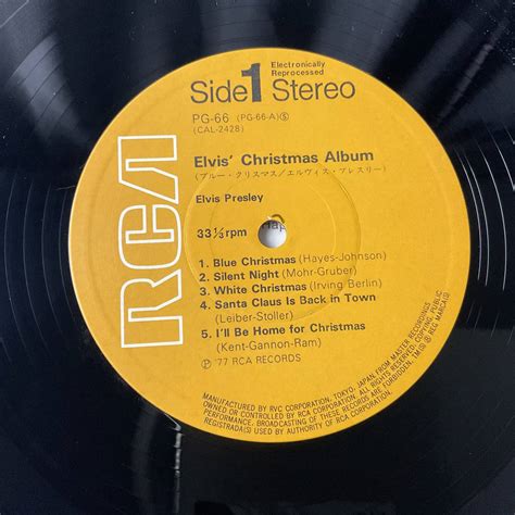 Yahooオークション 美盤 エルビスプレスリー レコード Lp Elvis Pre
