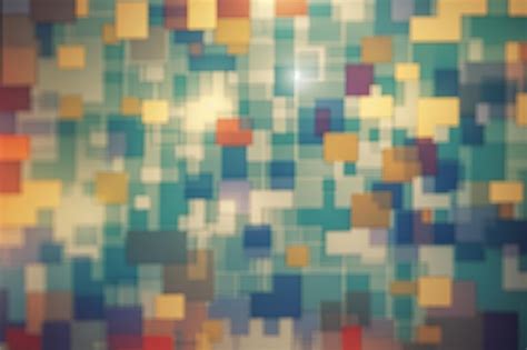 Censor Blur Effect Texture Abstract Digital Mosaic Premium Ai