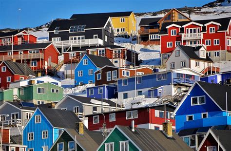 Qaqortoq Town In South Greenland [visit Greenland ]