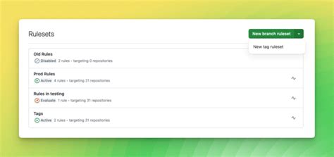 Github Repository Rules Are Now Generally Available The Github Blog