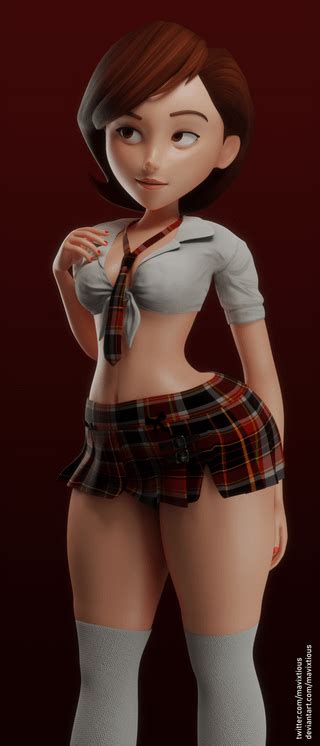 Slutty Schoolgirl Helen Parr Mavixtious The Incredibles R