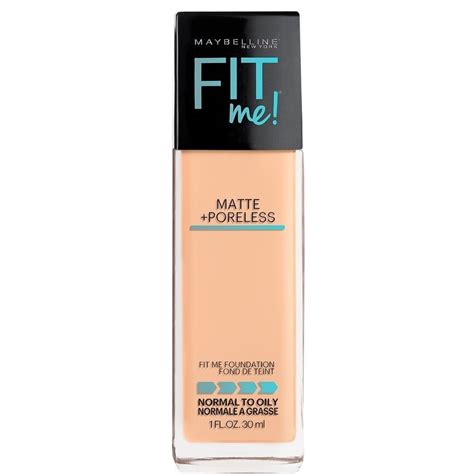 Maybelline Fit Me Matte Poreless Foundation 125 Nude Beige