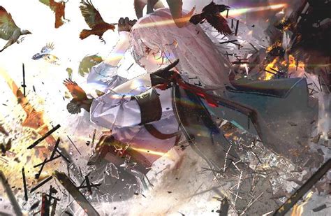 赞妮银发漂泊者制服图片尺寸4898x3200 Bobopic