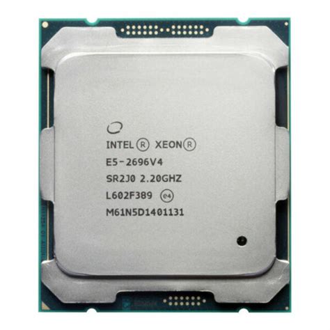 Intel Xeon Processor E5-2696 V4 CPU LGA 2011-3 2.2ghz 22-core Sr2j0 ...
