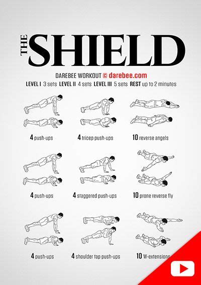 Visual Workouts Darebee Bodyweight Workout Bench Workout