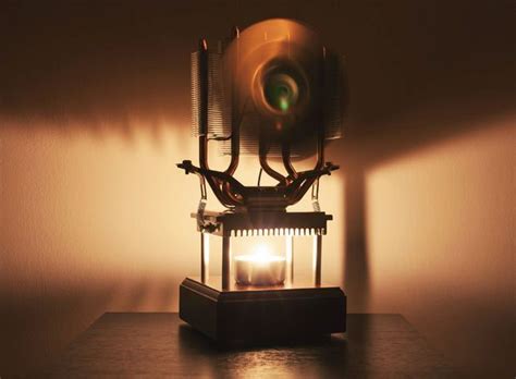 Candle Powered Fan Keeps You Cool Using A Thermoelectric Generator