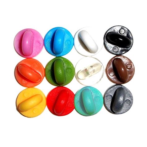 Rubber Pin Backs For Enamel Pins And Lapel Pins Locking Pin Etsy Uk