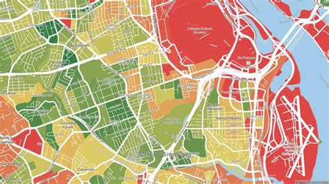 The Safest And Most Dangerous Places In Columbia Heghts Arlington Va