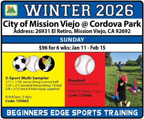 City Of Mission Viejo Cordova Park B E S T