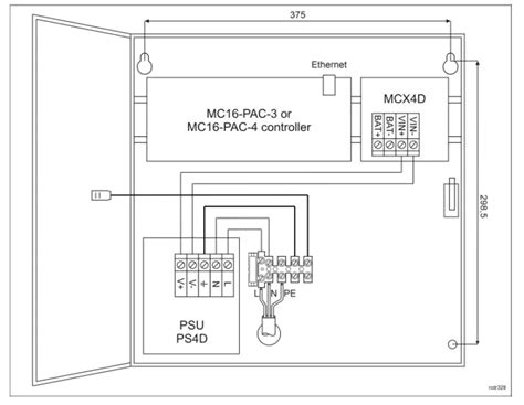 Roger Mc16 Pac St 3 Kit Access Control System Instruction Manual