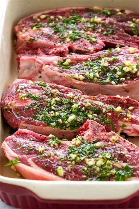 Garlic And Herb Crusted Lamb Chops Kitchen Cookbook