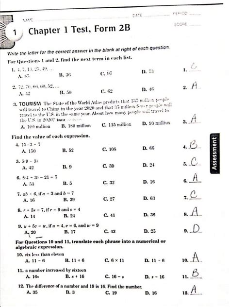 Glencoe Geometry Chapter 7 Worksheet Answers Db Excel