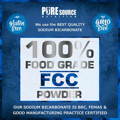 Pure Source Nutrition Pure Baking Soda 1kg Pure Source Nutrition