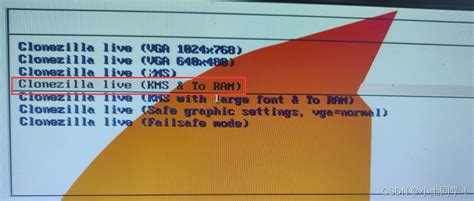 使用再生龙镜像备份还原linux，以及遇到的问题和解决方法 Csdn博客