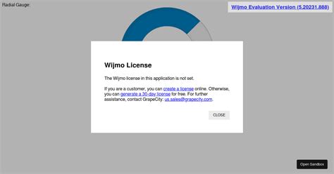 Gauge Vue3 Template Codesandbox