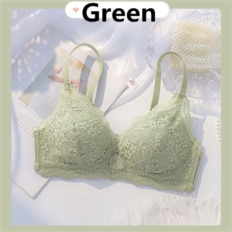 Fashion Sexy Lace Lingerie Women Bra Comfort Soft Thin Cup Wireless