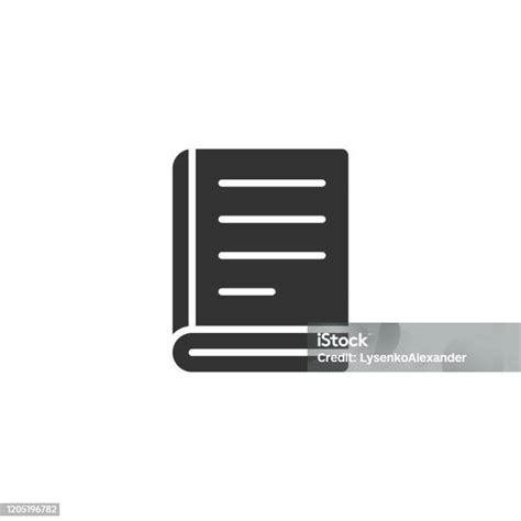 플랫 스타일로 문서 책 아이콘 흰색 배경에 종이 시트 벡터 그림입니다 메모장 문서 비즈니스 개념입니다 0명에 대한 스톡 벡터