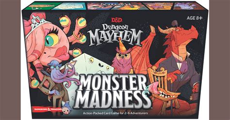 Dungeon Mayhem Monster Madness Board Game Boardgamegeek