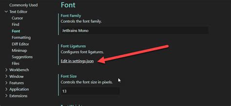 How Do I Change VS Code Settings To Use JetBrains Mono Font Stack Overflow