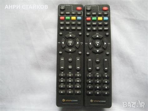 Продавам две дистанционни за приемници на Vivacom в Приемници и антени