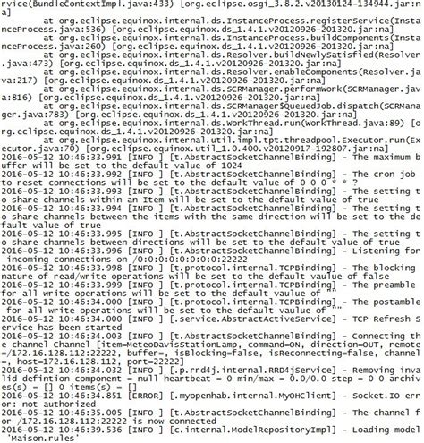 Tcp Binding Could Not Find A Mapping For Can Not Parse Input Bindings Openhab