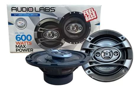 Bocinas 6 5 Para Puertas Audio Labs 600 Watts 4 Vias Un Par Meses Sin